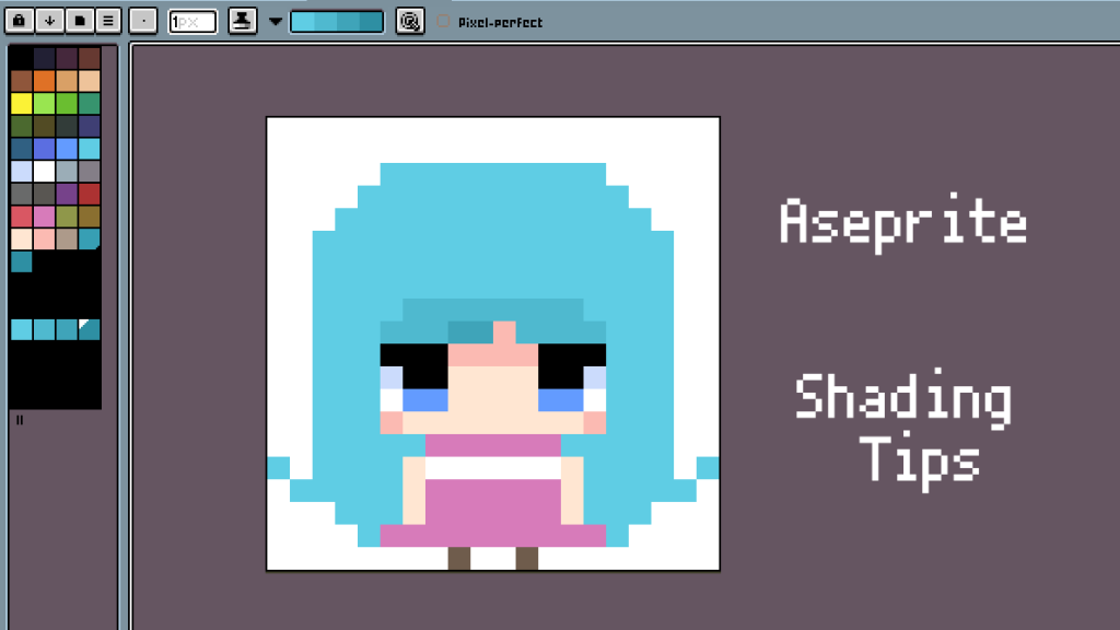 【Aseprite】シェーディング機能を使ってみよう | ゆずゆろぐ。