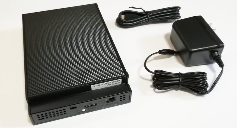 【I-O DATA】外付けHDD「EX-HDAZ-UTL4K」を購入しました【レビュー】 | ゆずゆろぐ。