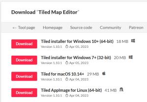 【Tiled Map Editor】これは便利！タイルセットの編集がかんたんにできるソフト | ゆずゆろぐ。